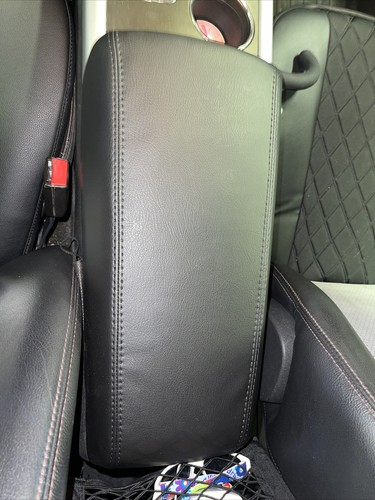 Fits 11-20 Ford Edge Faux Leather Armrest Center Console Lid Cover ...