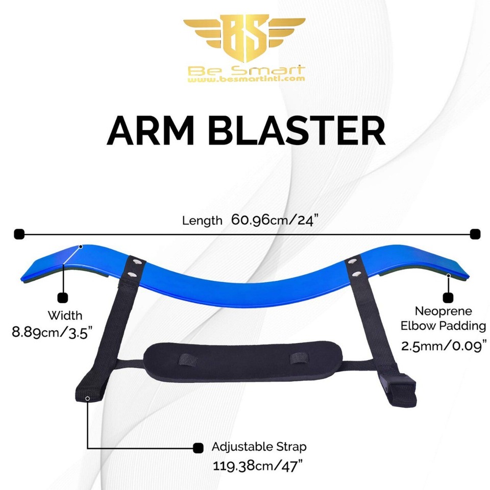 Heavy-Duty Arm Blaster Body Building Bomber Bicep Curl Triceps Muscle ...