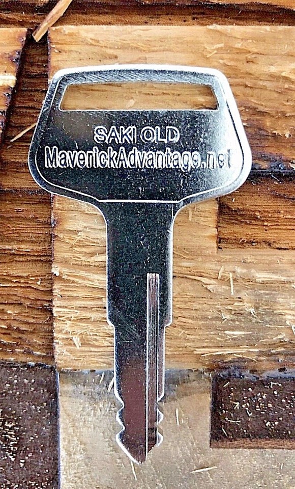 5 keys Sakai Roller & Heavy Equipment Key Old Style machines 2820-00002 ...