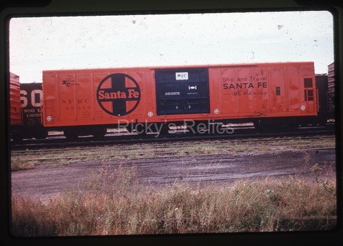 Duplicate Slide SFRC #55619 Reefer ATSF/Santa Fe 1971 Fresh Paint | eBay