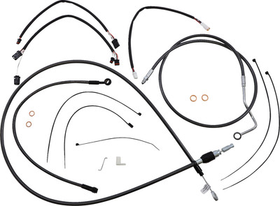 MAGNUM SHIELDING - 4871141 - Control Cable Kit - Black Pearl Harley ...