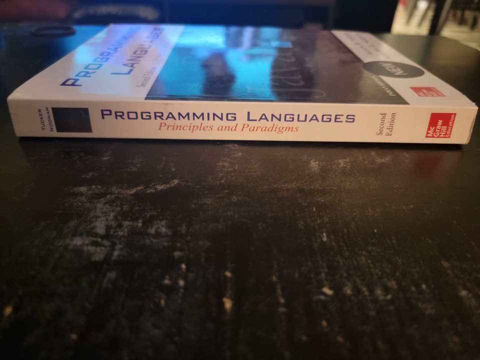 Programming Languages Principals and Paradigms 2nd Edition McGraw Hill ...