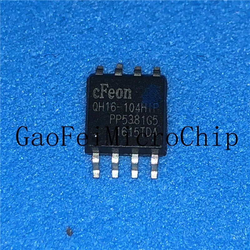 10PCS EN25QH16-104HIP QH16-104HIP QH16-104H1P QH16-1O4HIP QH16 SOP8 IC ...
