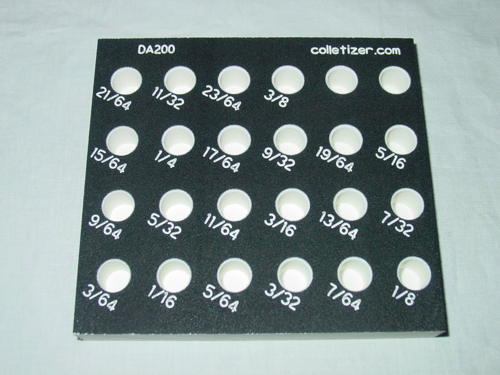 DA 200 Collet Storage Rack, Engraved Sizes holder stand set DA200 200DA ...