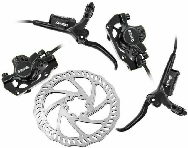 TEKRO Draco Hydraulic Disc Brake Set (DRACO-BLK) for sale online | eBay