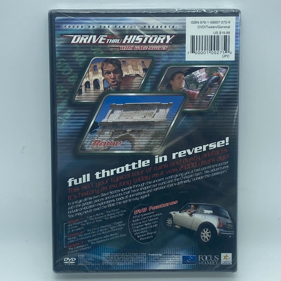 Drive Thru History "Rome If You Want To..." DVD 2005 Educational ...