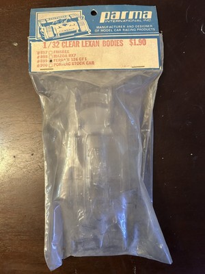 Rare NOS VINTAGE 1/32 Early PARMA Lexan 899 Ferrari USA | eBay