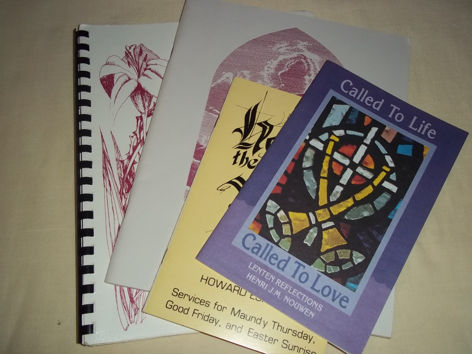 Methodist Christian Inspirational Booklets - Lot of 4 - Lent & Easter ...