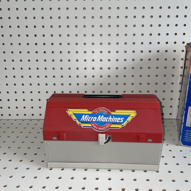 Galoob 1988 Micro Machines Super City Toolbox Playset W/box 95 Complete ...