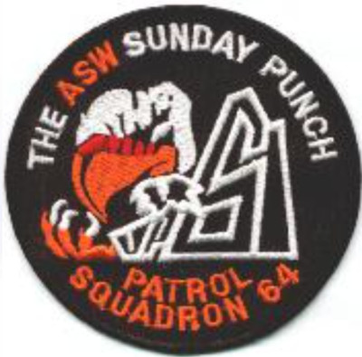 4" NAVY VP-64 SQUADRON EMBROIDERED PATCH | eBay