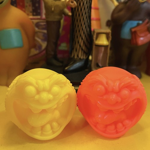 Lot Of 2/set Madballs Screamin Meemie Toy Ornament Collectible Figure ...