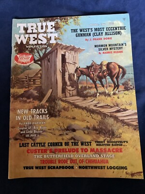 1968 True West Magazine October Nonfiction Western Stories 4438 | eBay