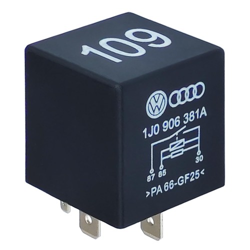 1J0 906 381 A#109 12VDC 30A 4Pins Automotive Multi-Purpose Relay for ...