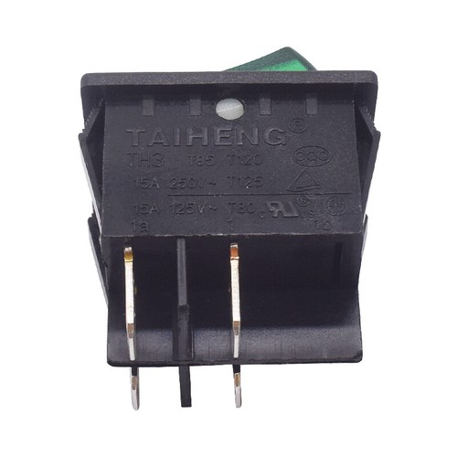1PC Rocker Switch TAIHENG TH3 T85 T120 4Pin 2 Position 15A 250V with ...