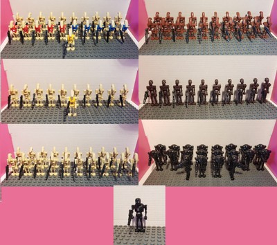 Droiden Kampfdroiden Super Battle Commando K-2SO Security Lego Star ...