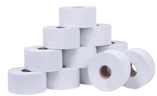 High Quality Mini Jumbo Toilet Tissue Paper Rolls 2-ply 3 Inch Core ...