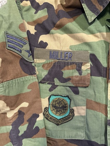 US Military Woodland Camo Combat Coat Medium Short BDU Jacket Hot ...