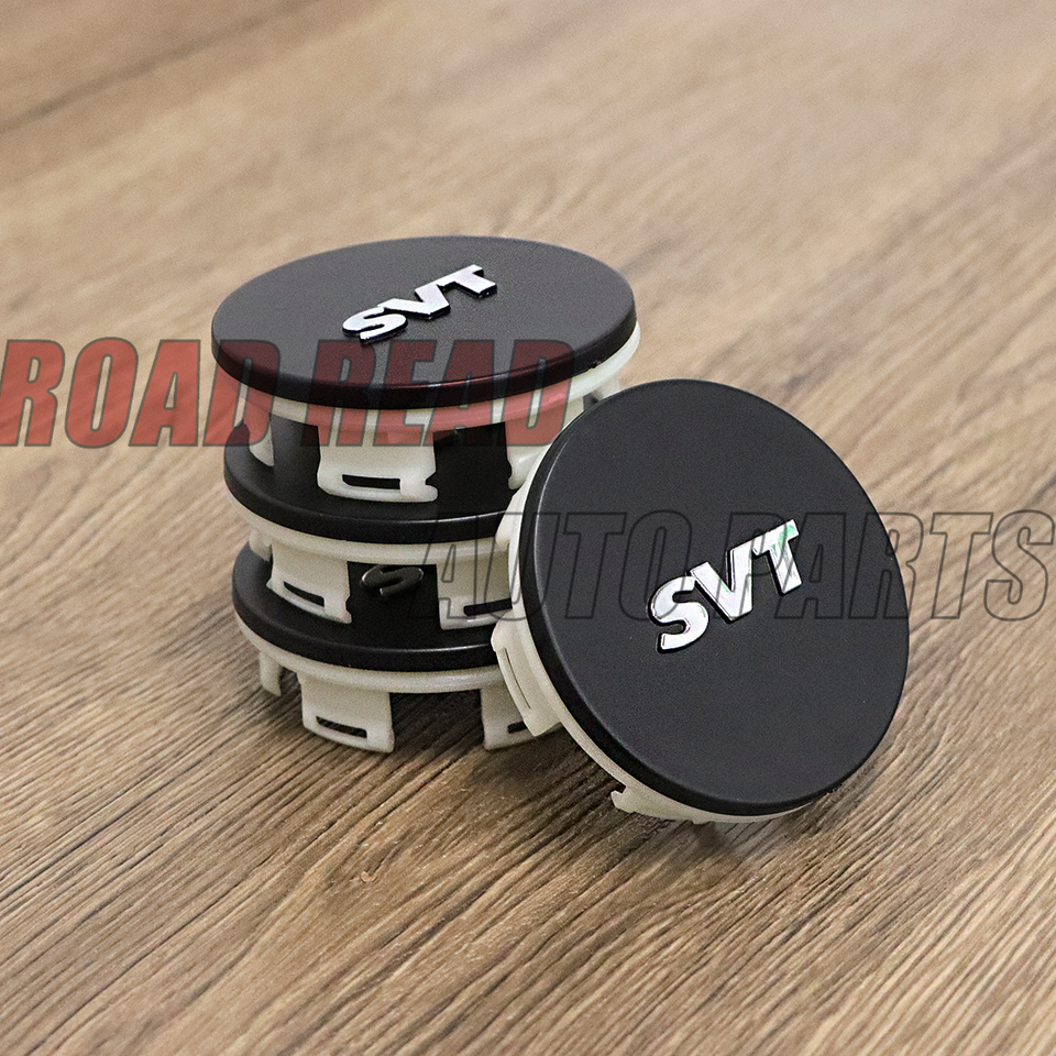 2.5 Inch 65mm FOR SVT Wheel Rim Center Caps Black Chrome 2M5Z-1130-AA ...