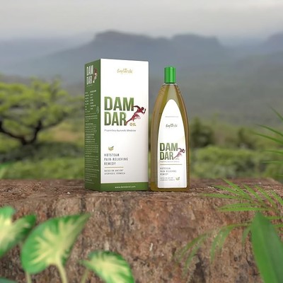 Saptarishi Damdar Oil Joint Pain Relief Ayurvedic Pain Relief Oil Pack ...