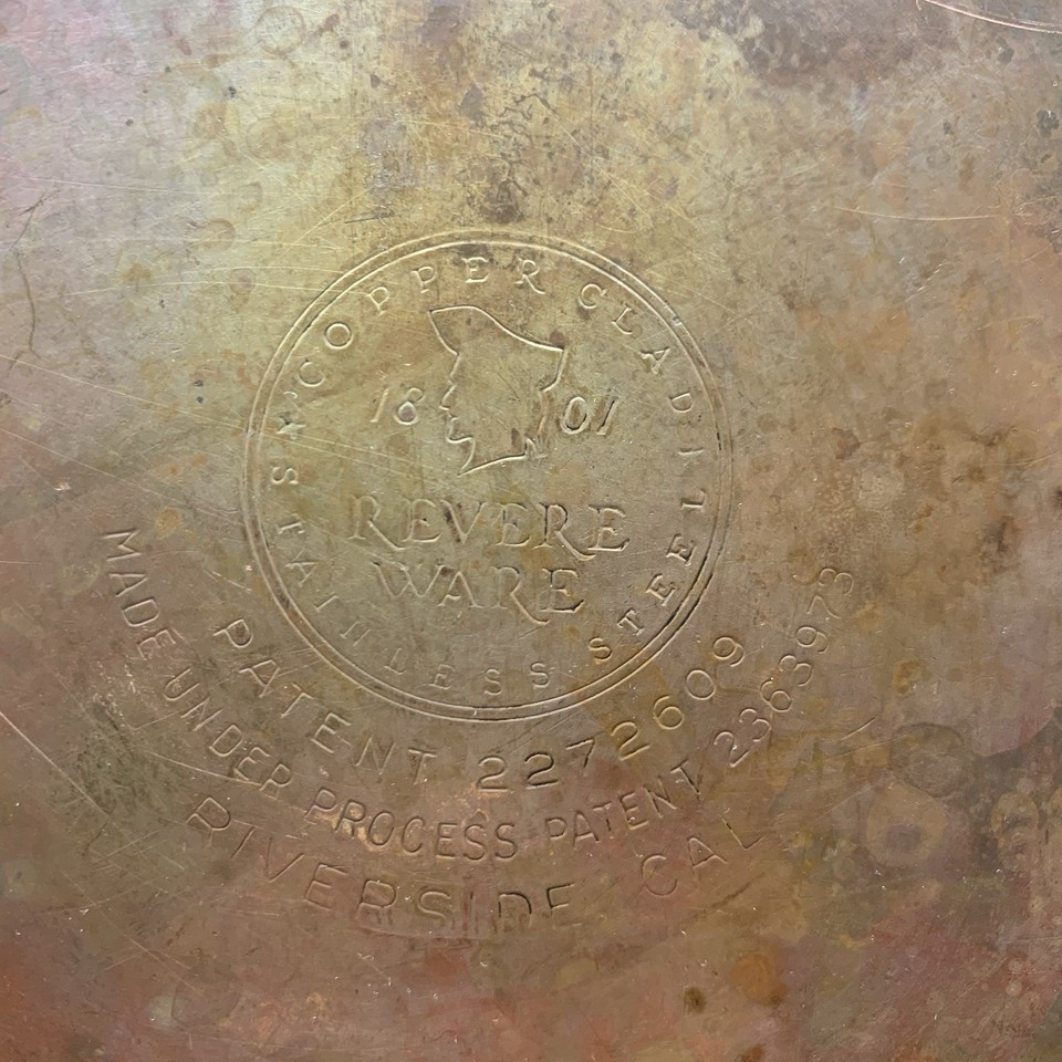 Vintage Revere Ware 2 Qt (8 Cup) Saucepan – Copper Bottom – Made in ...