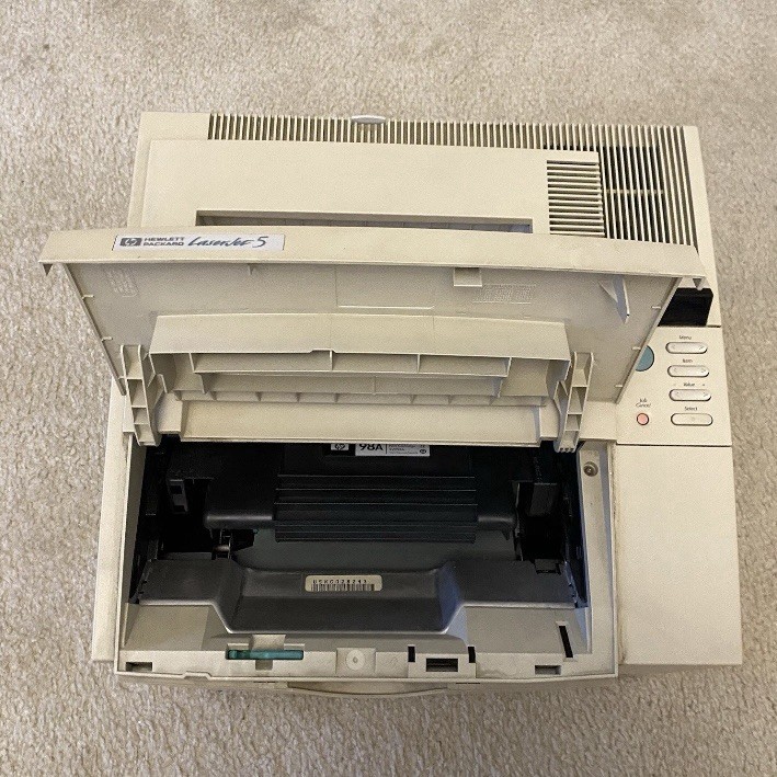 HP Laserjet 5M Vintage MonochromeLaser Printer 1996 (WORKING) (FOR ...