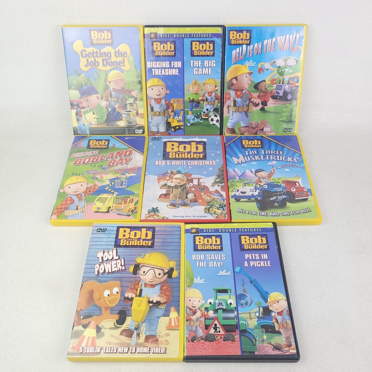 Bob Builder Dvd Lot