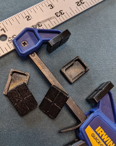 Irwin Replacement Quick Grip Jaw Pads Micro 35lb Trigger/Bar Clamp-6 ...