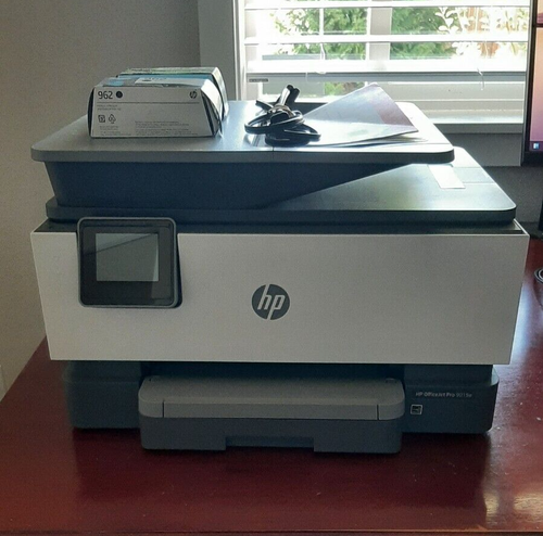 HP OfficeJet Pro 9015e Color Inkjet All-In-One Printer - Never Used - w ...