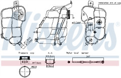 Nissens 996318 Expansion Tank (Cool.) for sale online | eBay UK
