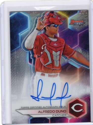 2023 Bowman's Best Alfredo Duno Auto Refractor Shortprint On Card ...