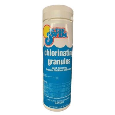 In The Swim Granular Pool Chlorine - Di-Chlor Pool Shock - 2 Pounds ...