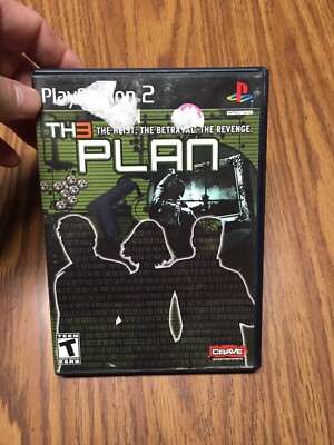 The Plan (Sony PlayStation 2, PS2 2007) Complete with Manual | eBay
