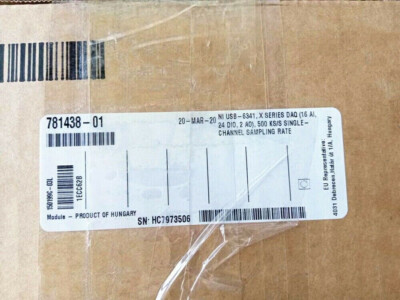 1PC New In Box NI USB-6341 782250-01 X Series DAQ Card Via DHL | eBay