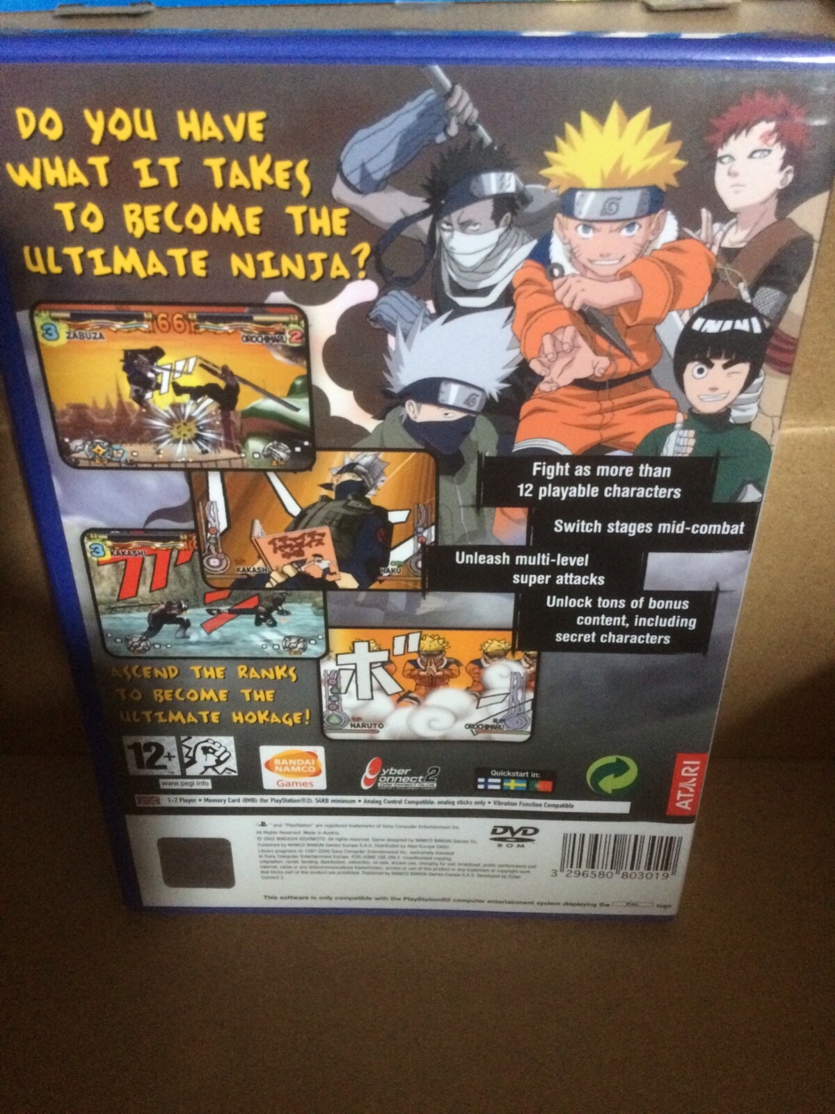 Naruto Ultimate Ninja Game Ps2 PlayStation 2 - for sale online | eBay
