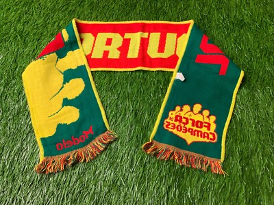 PORTUGAL NATIONAL TEAM rare FOOTBALL SOCCER FAN SCARF ONE SIZE | eBay
