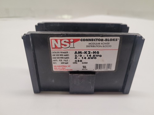 NSI AM-K2-H6 Connector Bloks (P) Modular Power Block | eBay