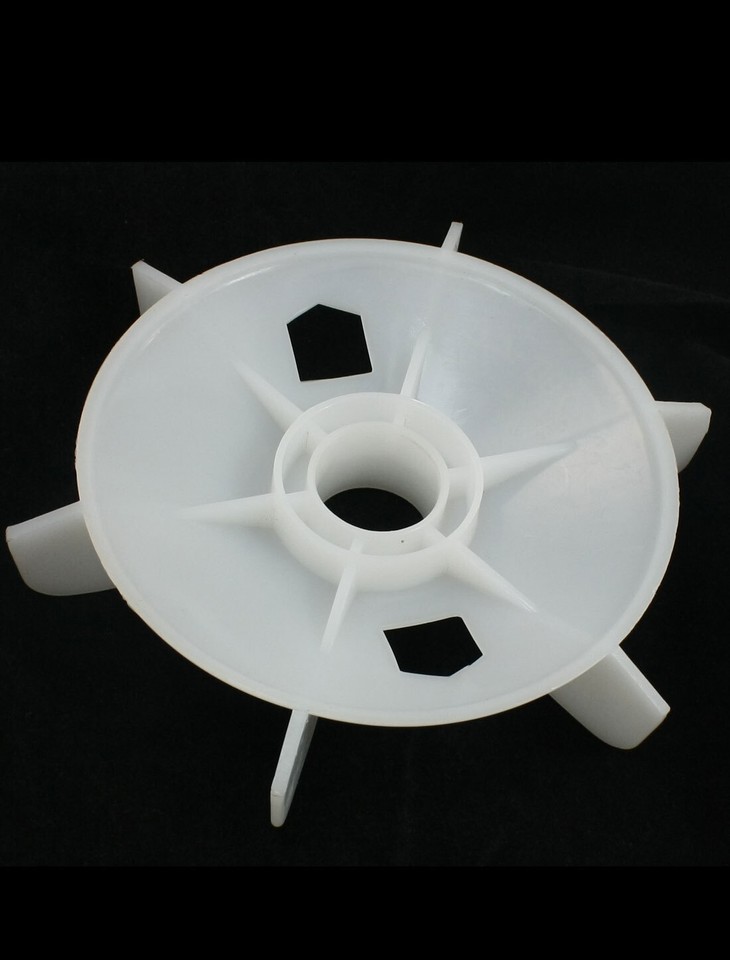 Spare Part 24mm Inner Dia 6 Vanes Impeller Plastic Motor Fan Vanes ...