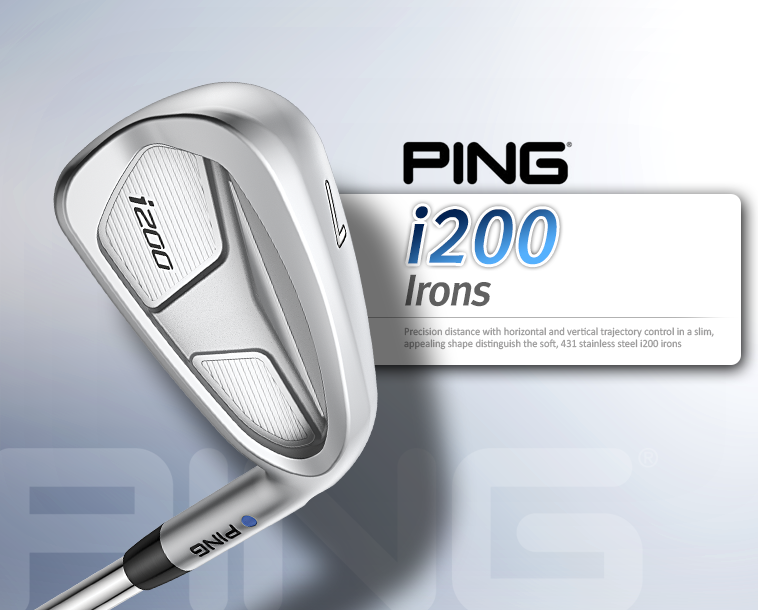 [NEW]PING i200 Iron Set 4P (7Ps) /Blue Dot/Dynamic Gold/S300 Flex/ RH ...