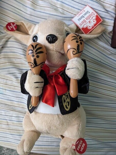 Cuddle Barn Chuey Bamba Singing Chihuahua Maracas Mariachi Plush ...