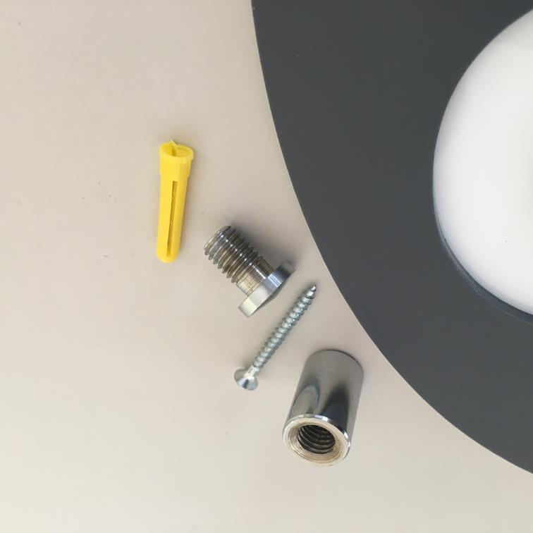 Round Engraved Disabled Toilet Sign, Clear Gloss Acrylic Finish ...