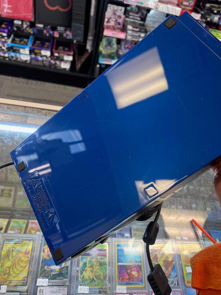 RARE Automotive Astral Blue PS2 Playstation 2 Console w/ controller ...