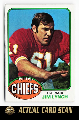1976 Topps Jim Lynch #517 Kansas City Chiefs | eBay