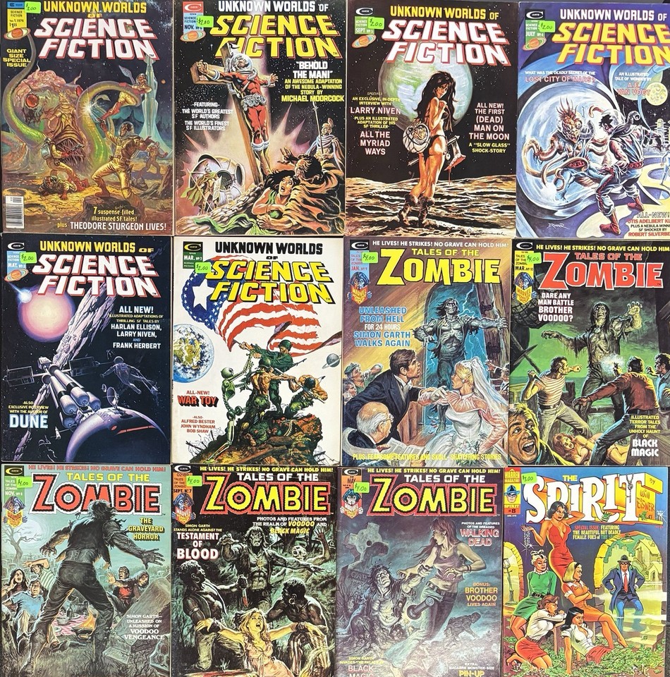 Magazine Lot Of 100! (Marvel Preview, Savage,HORROR) (CHECK OUR ...