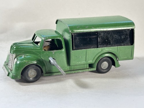 Chad Valley Wee Kin Green Delivery Truck Diecast Near Mint Working ...