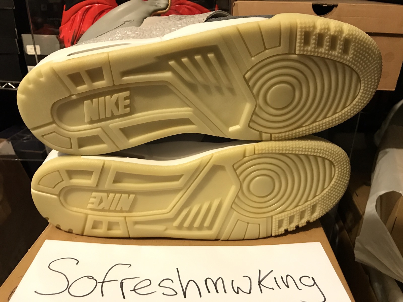 Nike Air Yeezy 1 Set Size 13 Black Pink Blink Zen Tan Jasper Travis ...