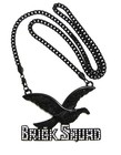 NEW BRICK SQUAD PENDANT & 5mm/24" CUBAN CHAIN HIP HOP NECKLACES ...