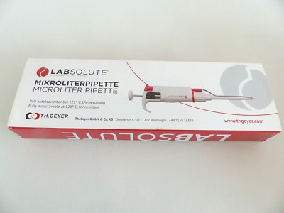 Labsolute Mikroliterpipette Microliter Pipette TH.Geyer LMP-20 / 2-20µl ...