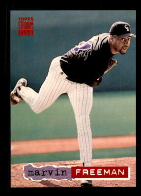 1994 Baseball Stadium Club Marvin Freeman Colorado Rockies #701 | eBay