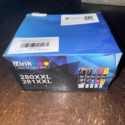 PGI-280 CLI-281 Black Color XXL Ink Cartridge for Canon TS6120 TS6220 ...