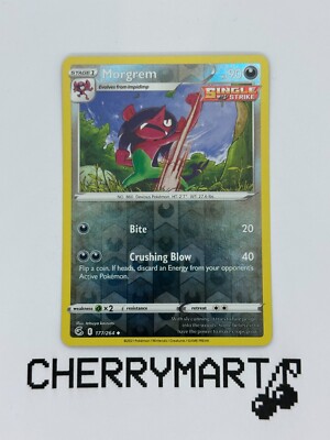 Morgrem 177/264 - Reverse Holo - Fusion Strike - NM/M Pokemon Card ...
